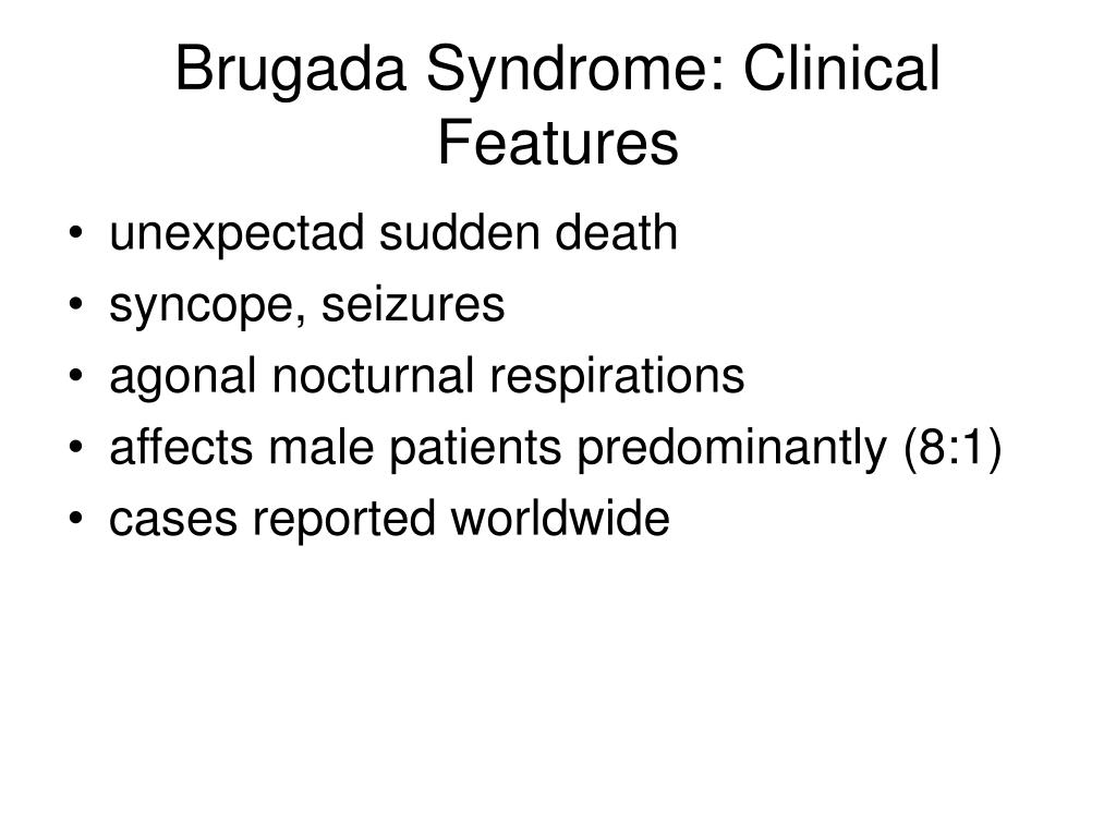 PPT - Brugada’s Syndrome and Sudden Cardiac Death PowerPoint ...