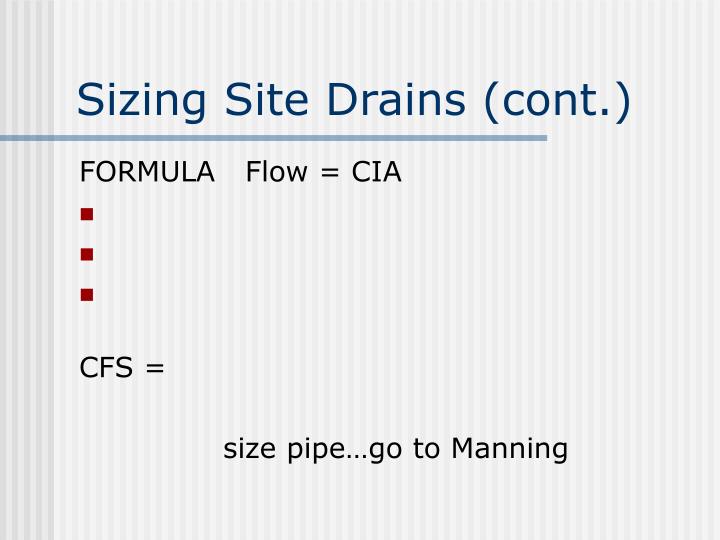 PPT - Storm Drainage PowerPoint Presentation - ID:765795