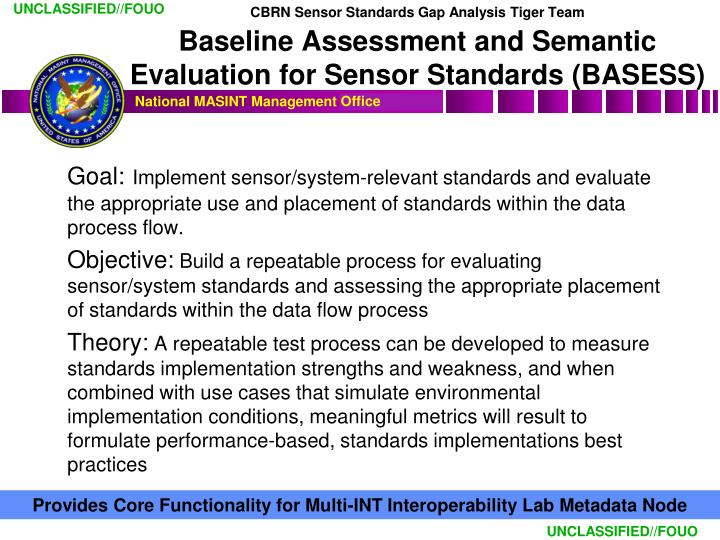 PPT - National MASINT Management Office (NMMO) MASINT/Common Sensor COI ...