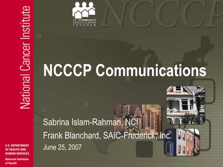 PPT - NCCCP Communications PowerPoint Presentation, free download - ID ...
