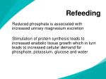 PPT - Refeeding Syndrome PowerPoint Presentation - ID:766062