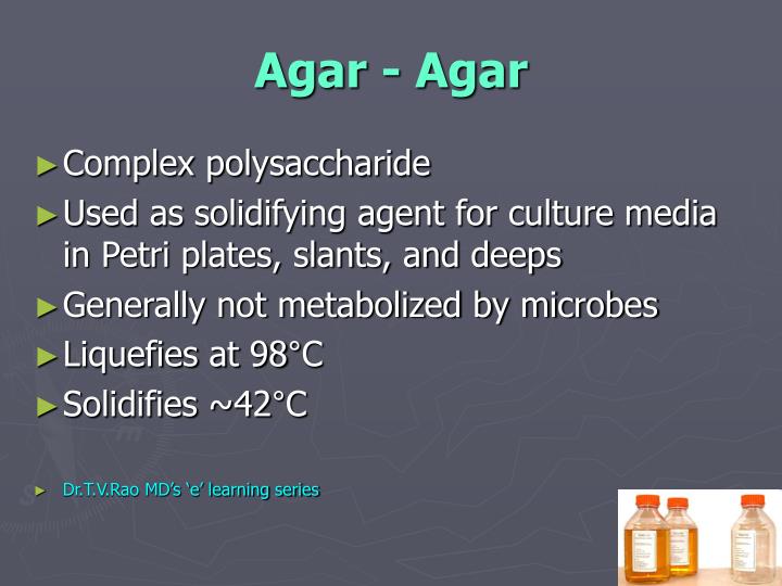 PPT - Bacterial culture Media PowerPoint Presentation - ID:7661