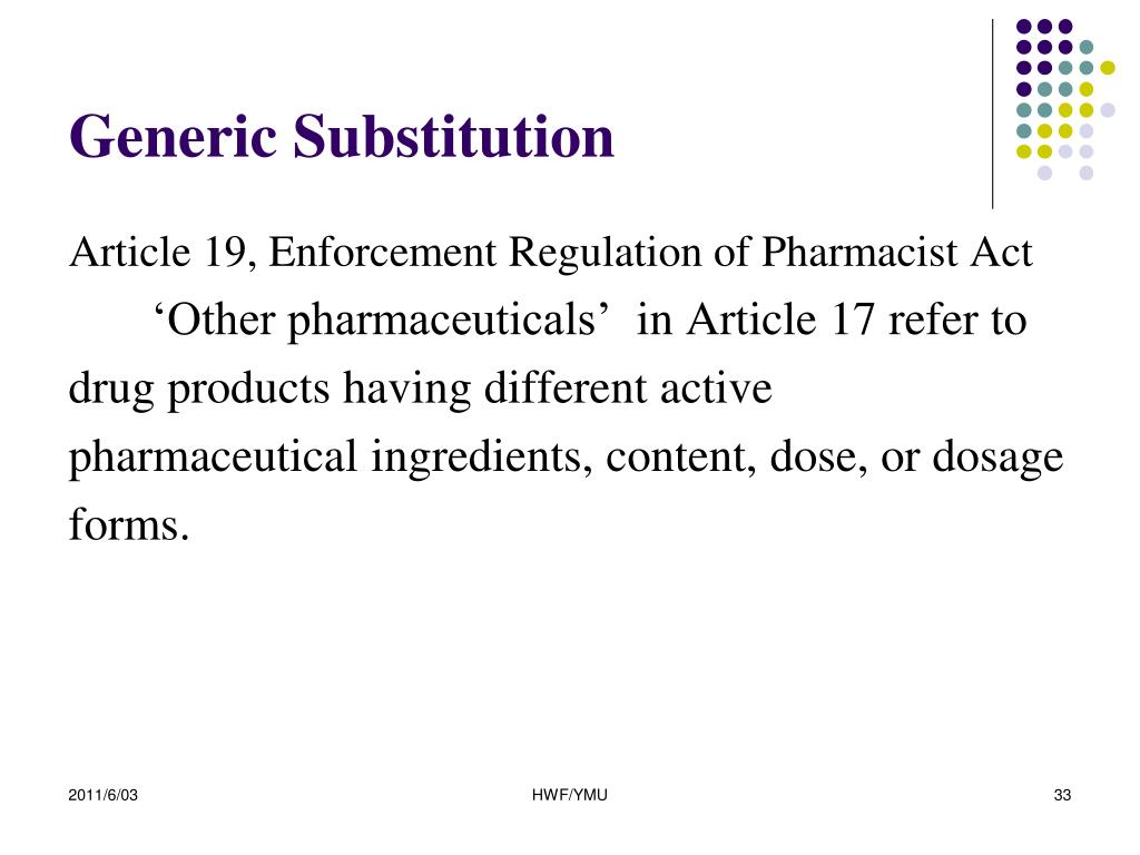 PPT - Role of Generics in the Taiwanese Health Care System, Regulations ...
