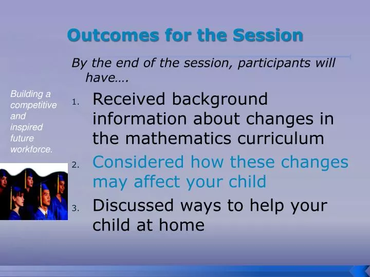 PPT - Outcomes for the Session PowerPoint Presentation, free download ...