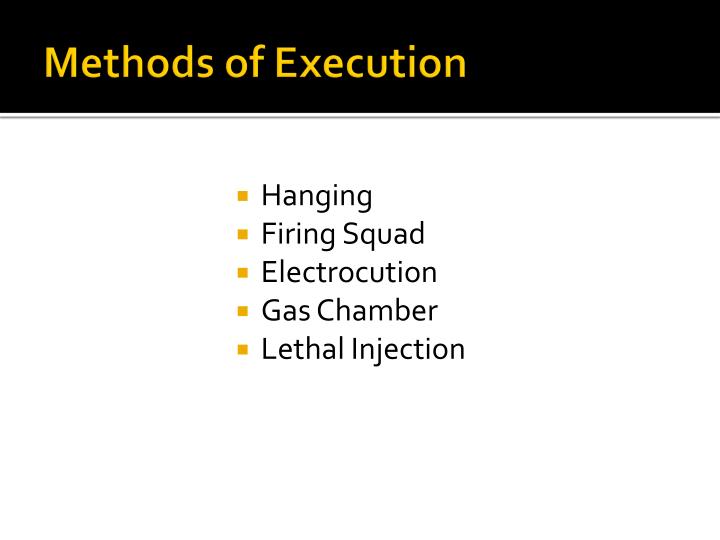 PPT - The Death Penalty PowerPoint Presentation - ID:767262