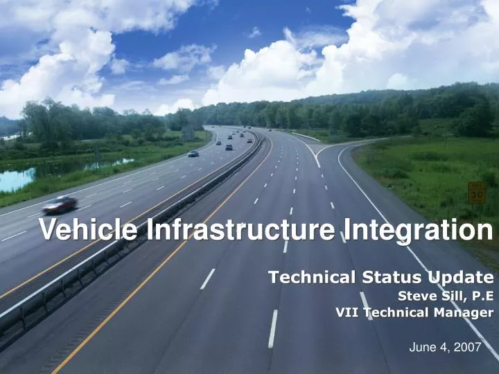 PPT - Vehicle Infrastructure Integration PowerPoint Presentation, free ...