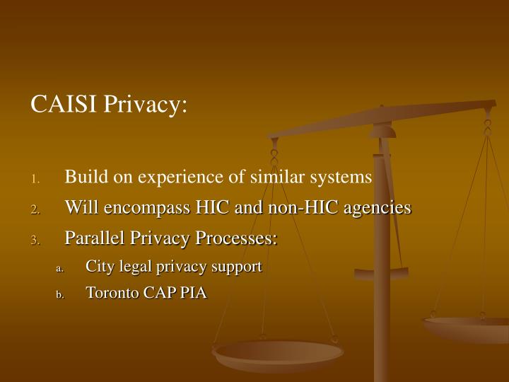 PPT - Client Access to Integrated Services and Information (CAISI) a ...