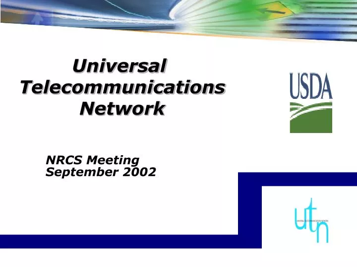 PPT - Universal Telecommunications Network PowerPoint Presentation ...