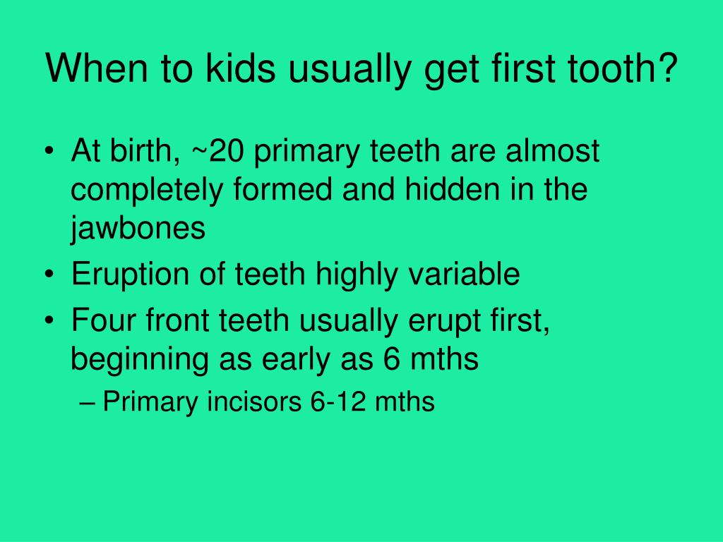PPT - Pediatric Dental Care and Dental Disorders PowerPoint ...