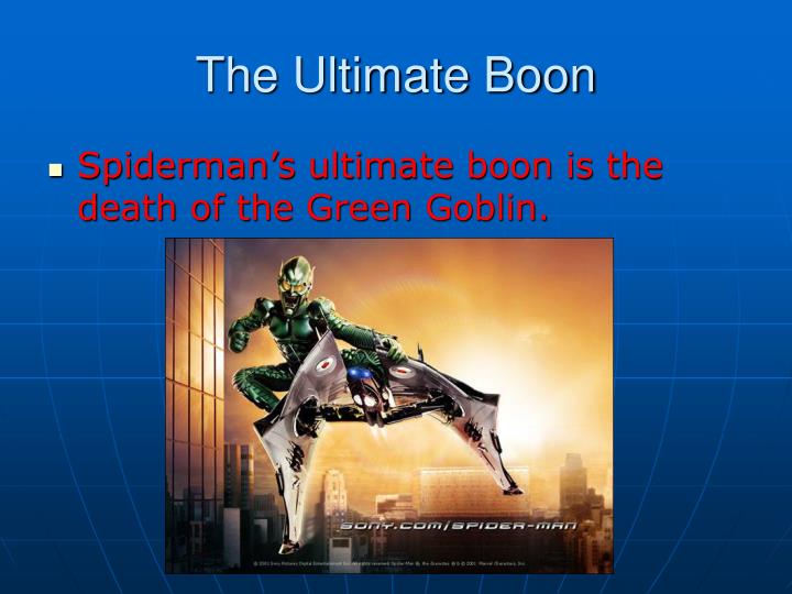 PPT - Spiderman PowerPoint Presentation - ID:772256