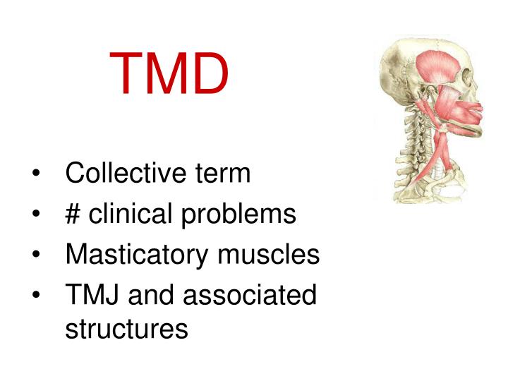 PPT - Temporomandibular disorders (TMD) Occlusion and Orthodontic ...