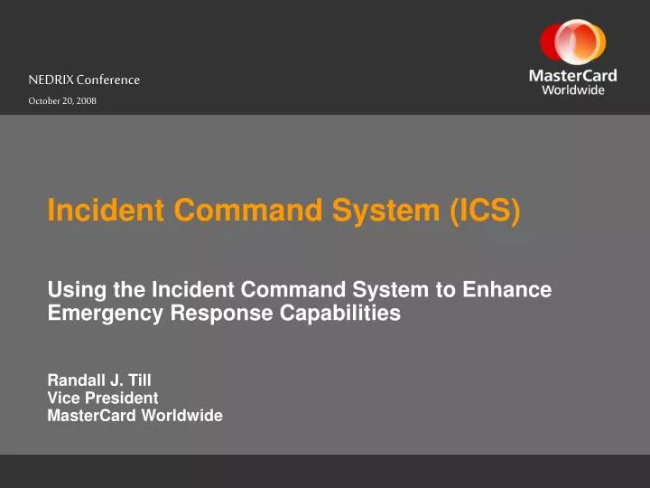 PPT - Incident Command System (ICS) PowerPoint Presentation, free download - ID:773483