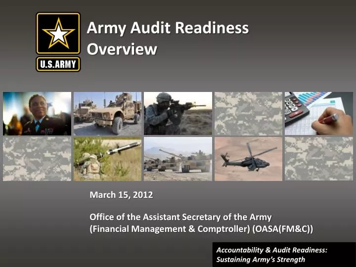 PPT - Army Audit Readiness Overview PowerPoint Presentation, free ...