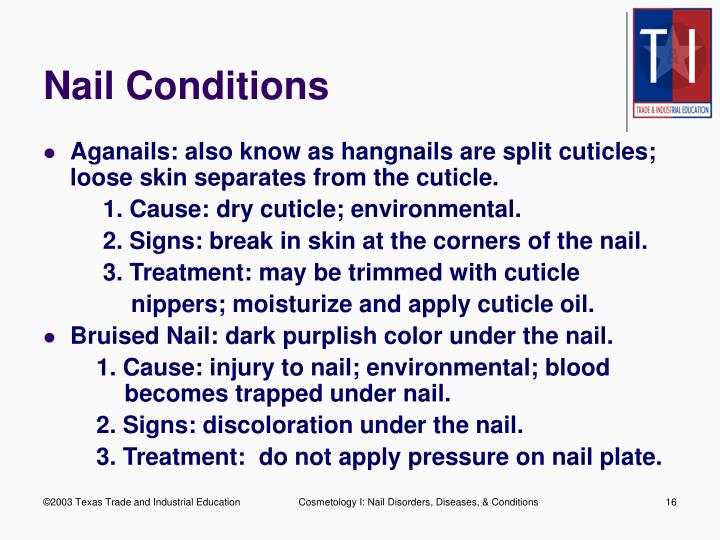 PPT - The Nail and its Disorders: Nail Diseases, Disorders, and ...