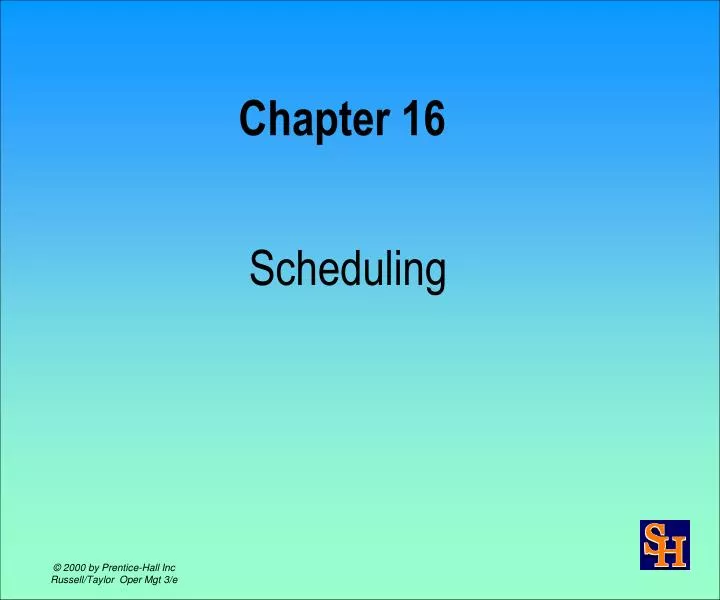 PPT - Chapter 16 PowerPoint Presentation, free download - ID:773950