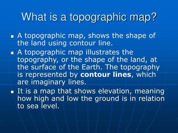 PPT - Topographic Maps PowerPoint Presentation - ID:774285