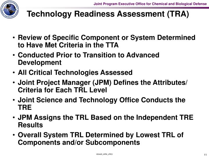 PPT - JOINT PROGRAM EXECUTIVE OFFICE Technology Transition PowerPoint ...