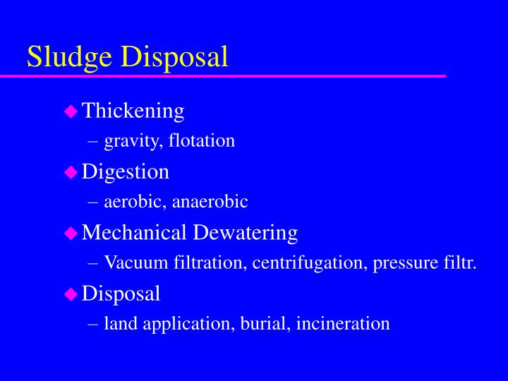 PPT - Wastewater Treatment PowerPoint Presentation - ID:775529