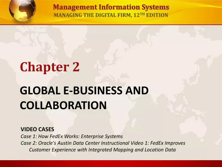 PPT - GLOBAL E-BUSINESS AND COLLABORATION PowerPoint Presentation, free ...