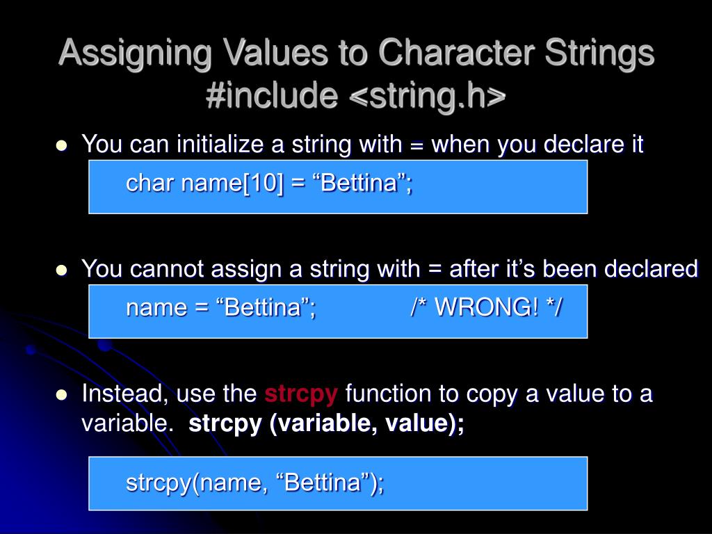 Ppt Beginning C For Engineers Fall 2005 Arrays 2 D Arrays Character Strings Powerpoint