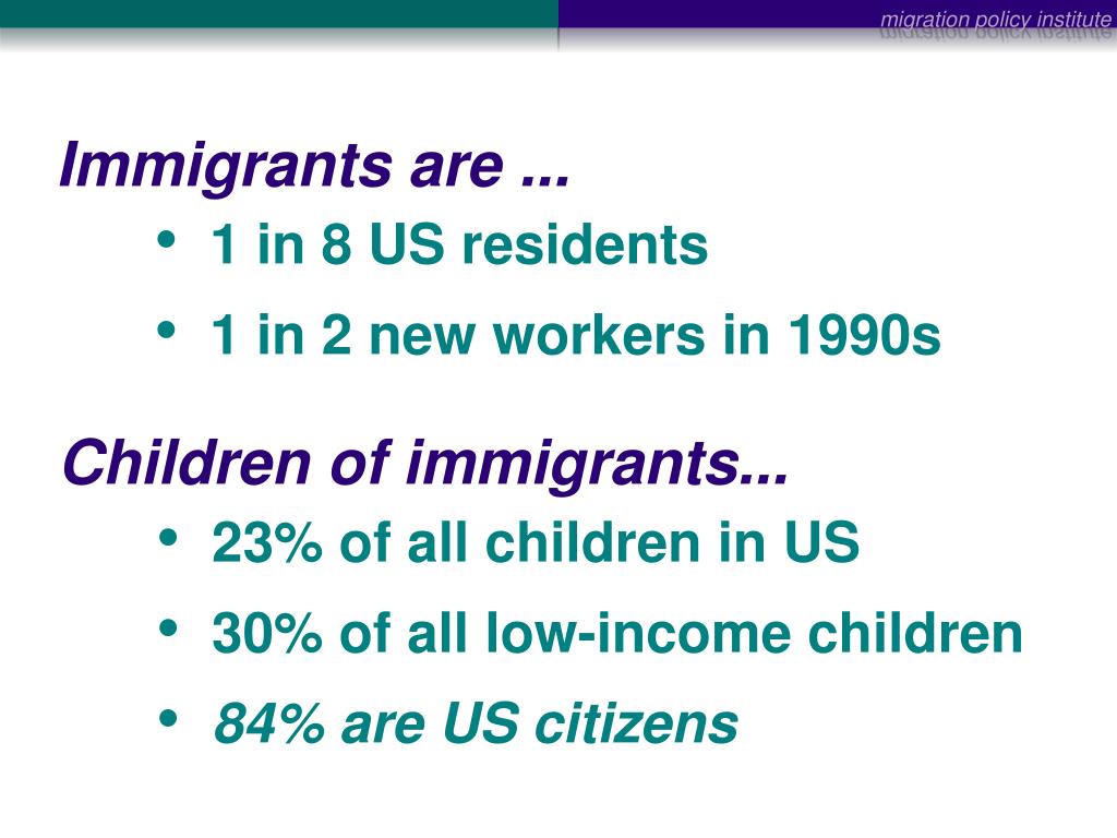 PPT - “Migration in America” adapted from “International Migration ...