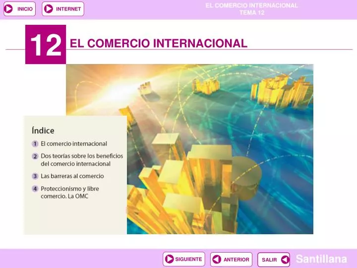 PPT - EL COMERCIO INTERNACIONAL PowerPoint Presentation, free download - ID:777147
