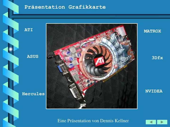 PPT - Präsentation Grafikkarte PowerPoint Presentation, free download ...