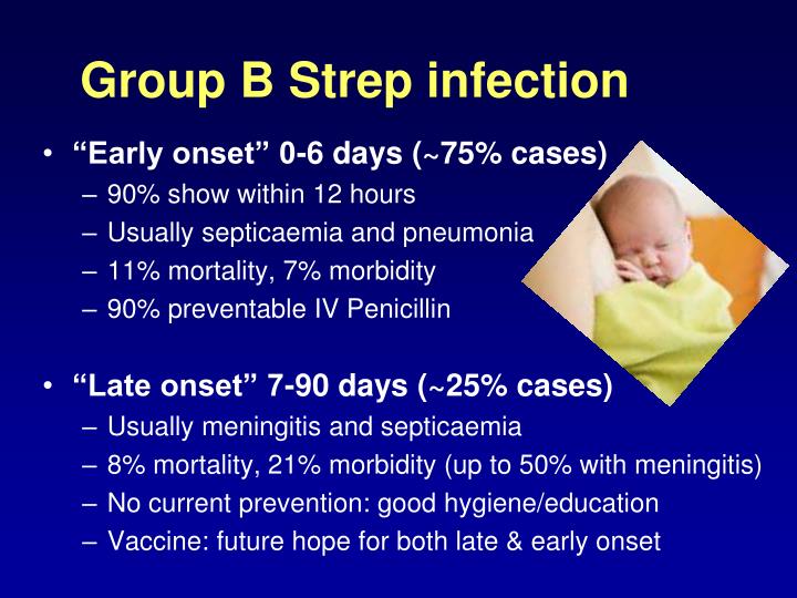 PPT - Group B Strep in pregnancy & newborn babies 25 th January 2012 ...