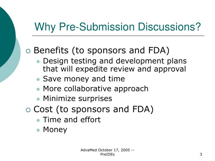 PPT - Understanding the Pre-IDE Program: FDA Perspective PowerPoint ...