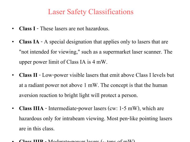 PPT - Types of Lasers PowerPoint Presentation - ID:779015