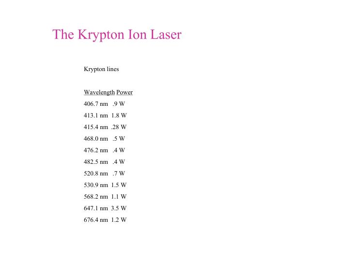 PPT - Types of Lasers PowerPoint Presentation - ID:779015