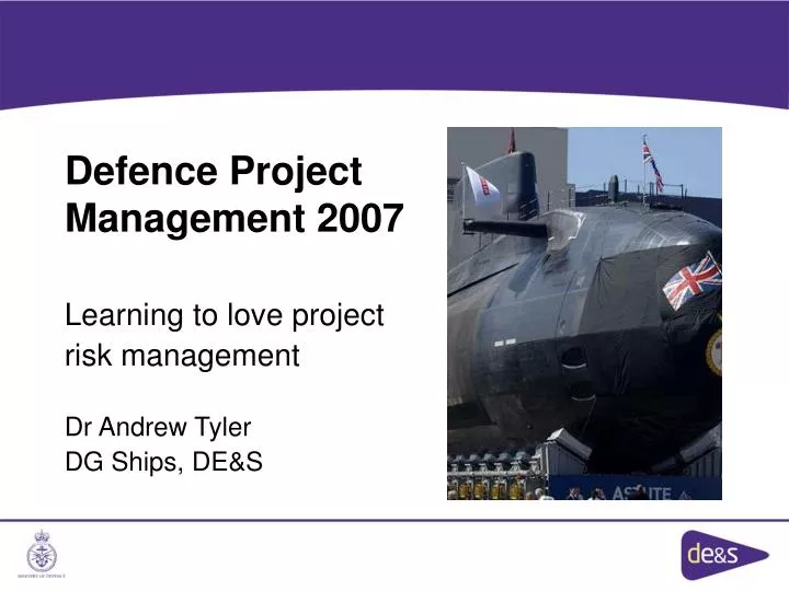 PPT - Defence Project Management 2007 PowerPoint Presentation, free ...