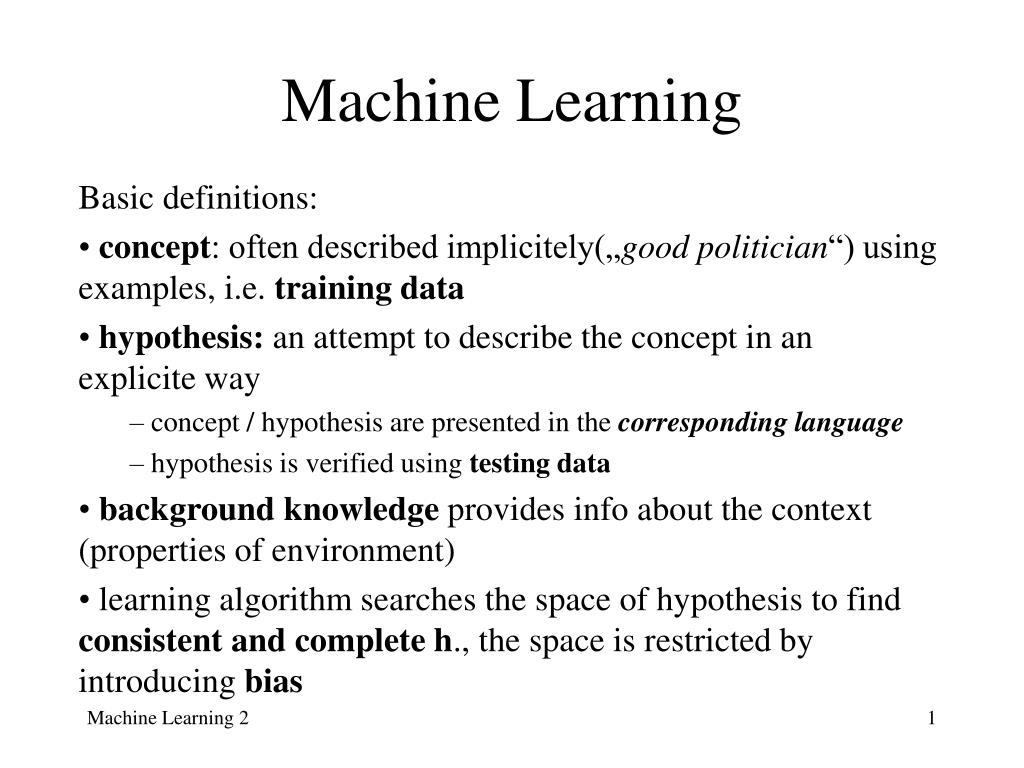 PPT Machine Learning PowerPoint Presentation Free Download ID 780718 PPT Machine Learning PowerPoint Presentation Free Download ID 780718