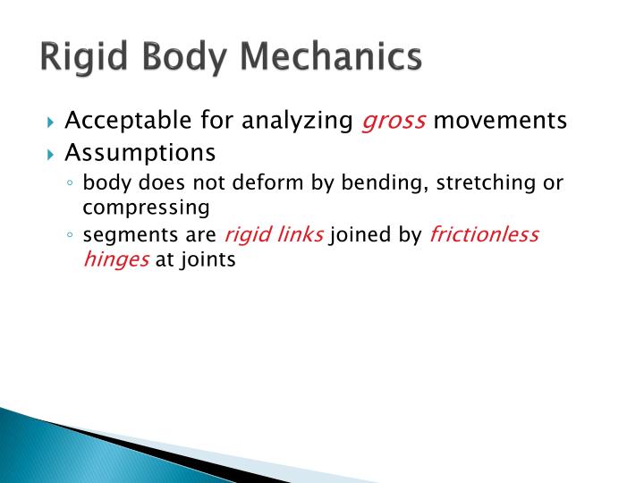 PPT - KNR 282 Biomechanics of Human Movement PowerPoint Presentation ...