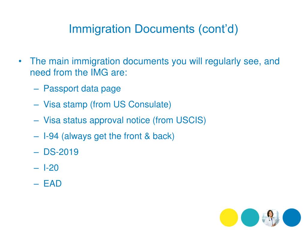 PPT - IMMIGRATION & INTERNATIONAL TAX & GRADUATE MEDICAL EDUCATION ...