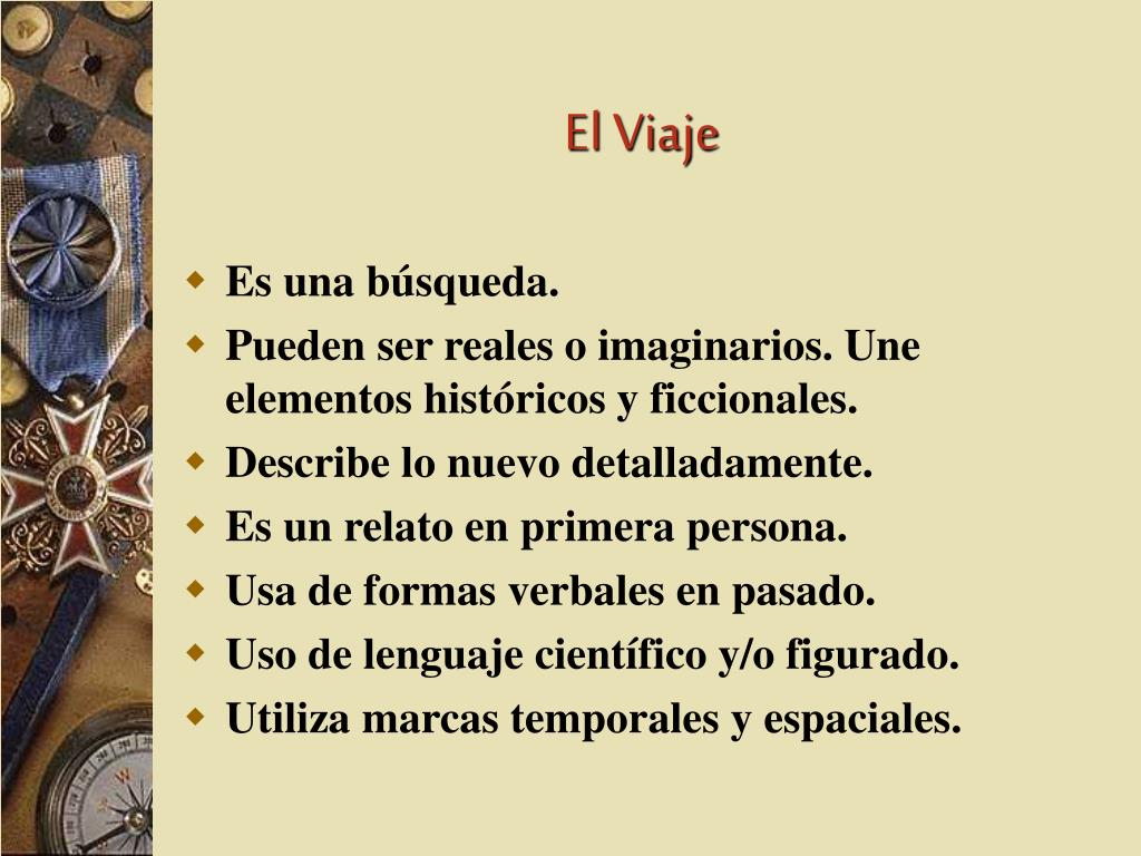 PPT - El tema del viaje en la Literatura PowerPoint Presentation, free ...