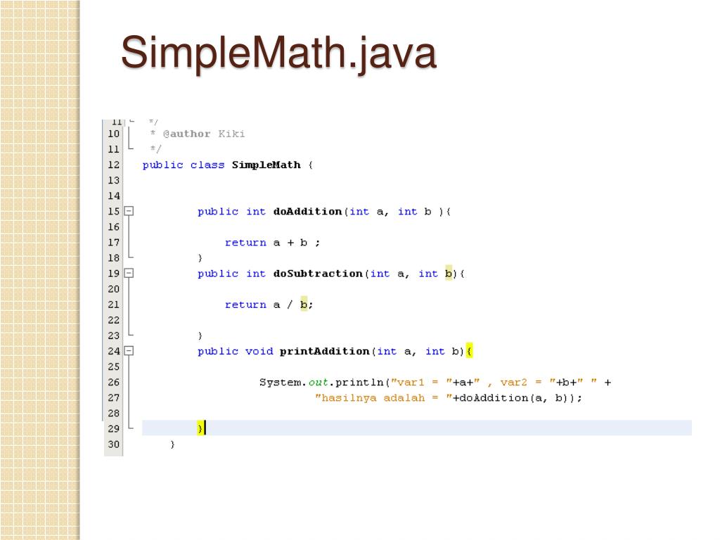 Ppt Simple Java Unit Testing With Junit 4 And Netbeans 61 Powerpoint Presentation Id786192