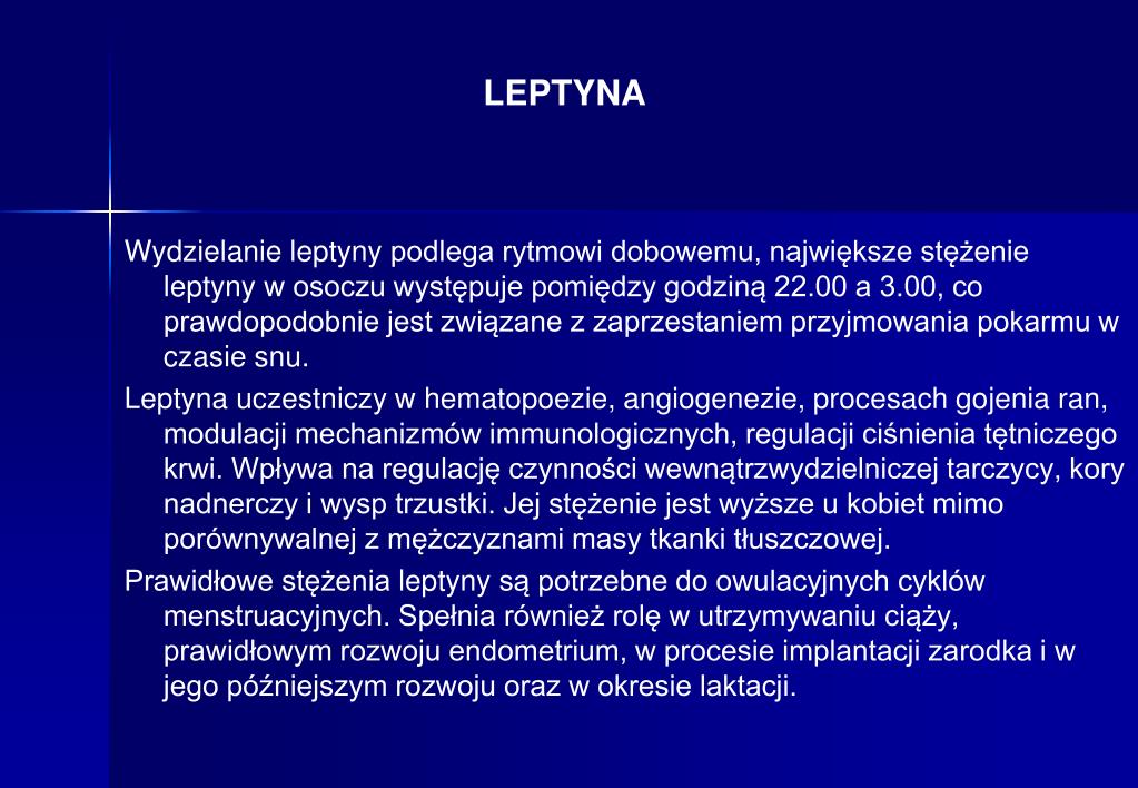 PPT - LEPTYNA i ADIPONEKTYNA W REUMATOIDALNYM ZAPALENIU STAWÓW Prof. dr ...
