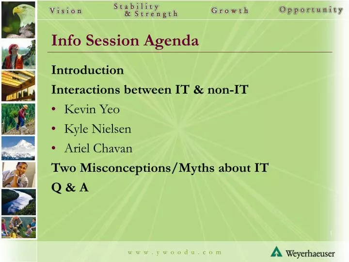 PPT - Info Session Agenda PowerPoint Presentation, free download - ID ...