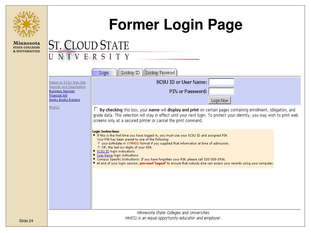 PPT - Minnesota State Colleges and Universities Web Registration Re ...