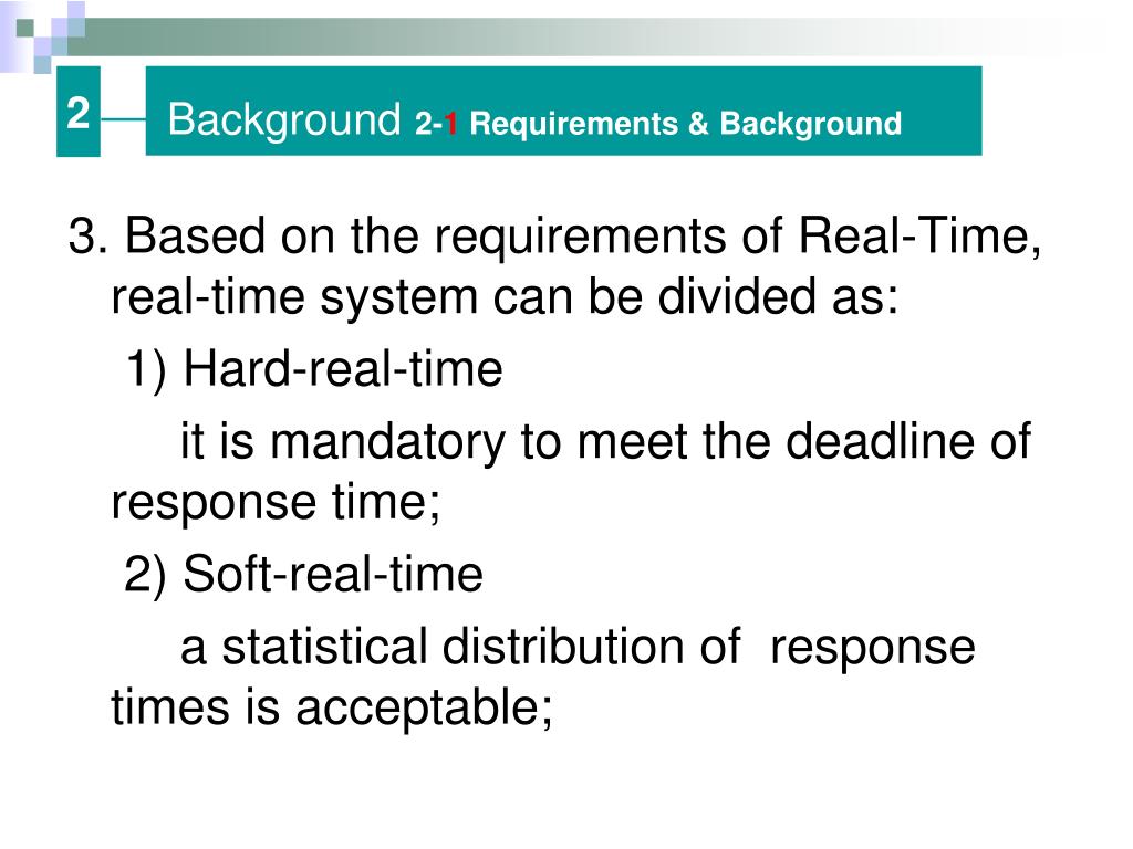 Ppt Scheduling Algorithms For Multiprogramming In A Hard Real Time Environm Powerpoint