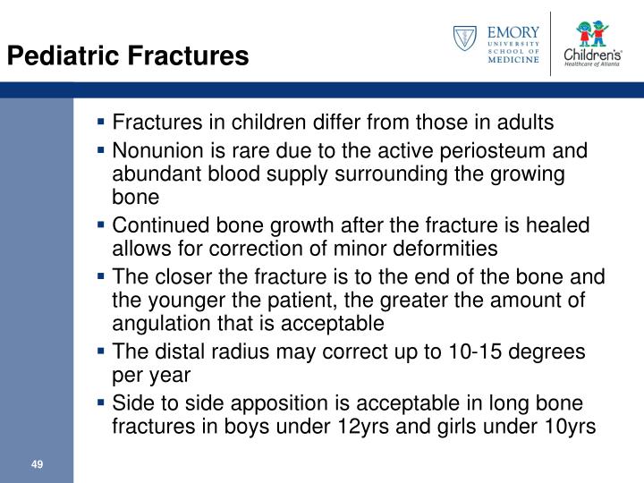PPT - Pediatric Orthopedic Emergencies Tracy Merrill MD PowerPoint ...