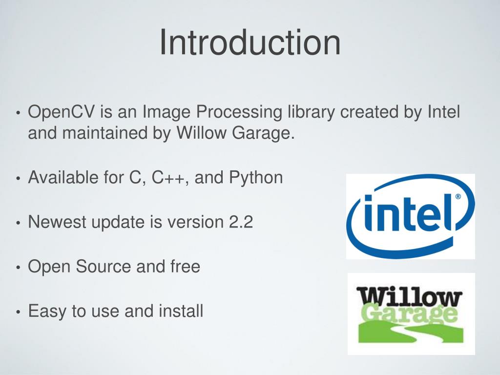 PPT - Introduction to OpenCV PowerPoint Presentation, free download ... PPT - Introduction to OpenCV PowerPoint Presentation, free download ...