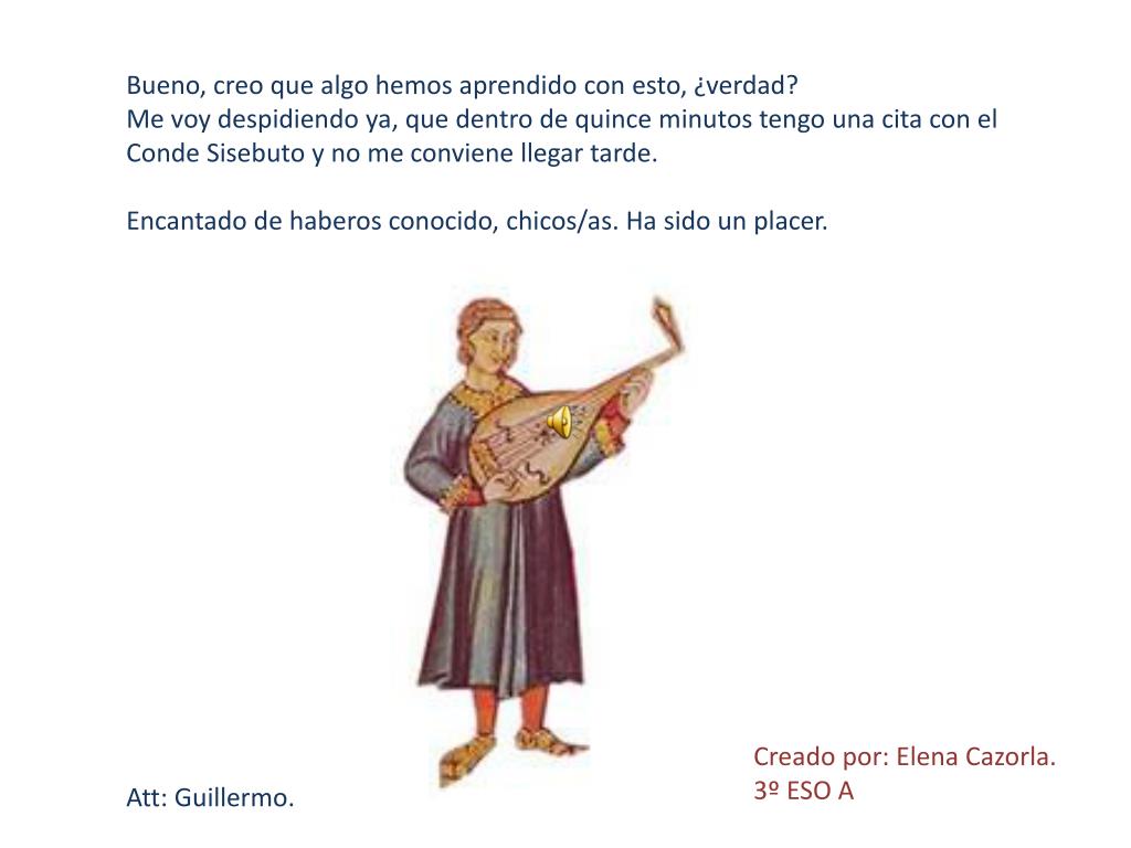 PPT - La Edad Media: el Trovador PowerPoint Presentation, free download ...