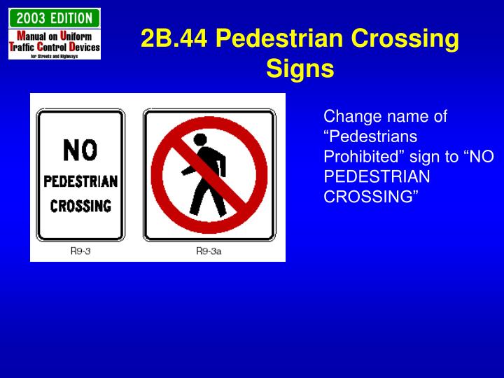 PPT - 2003 MUTCD Chapter 2B Regulatory Signs PowerPoint Presentation ...