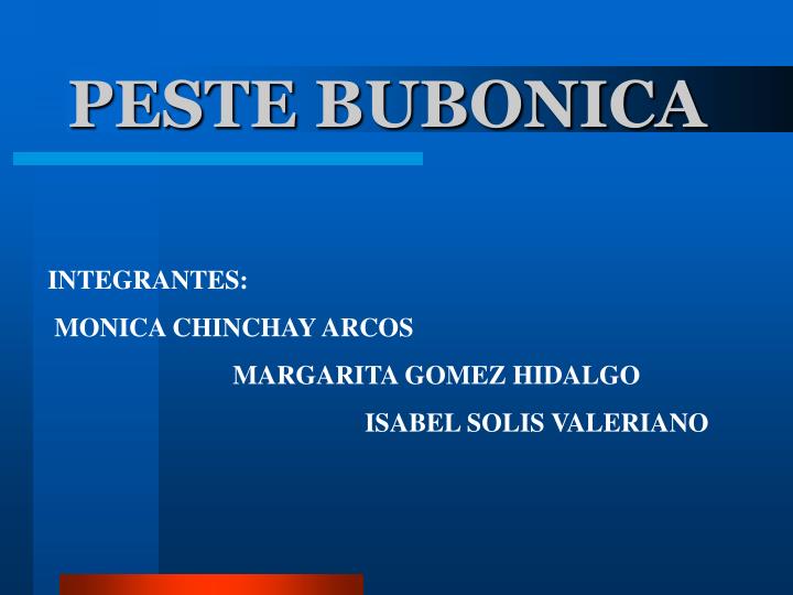 PPT - PESTE BUBONICA PowerPoint Presentation, free download - ID:795157