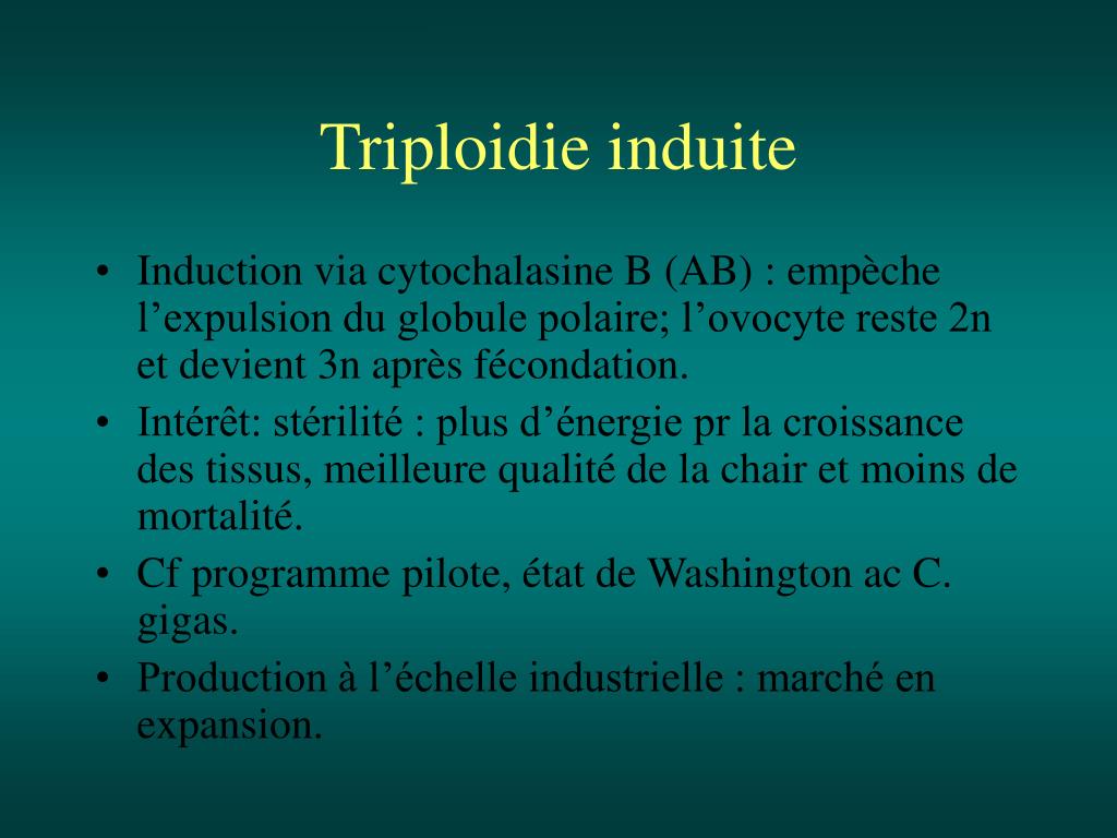 PPT - AMELIORATION GENETIQUE DE L’HUITRE POUR LA CROISSANCE ET LA ...