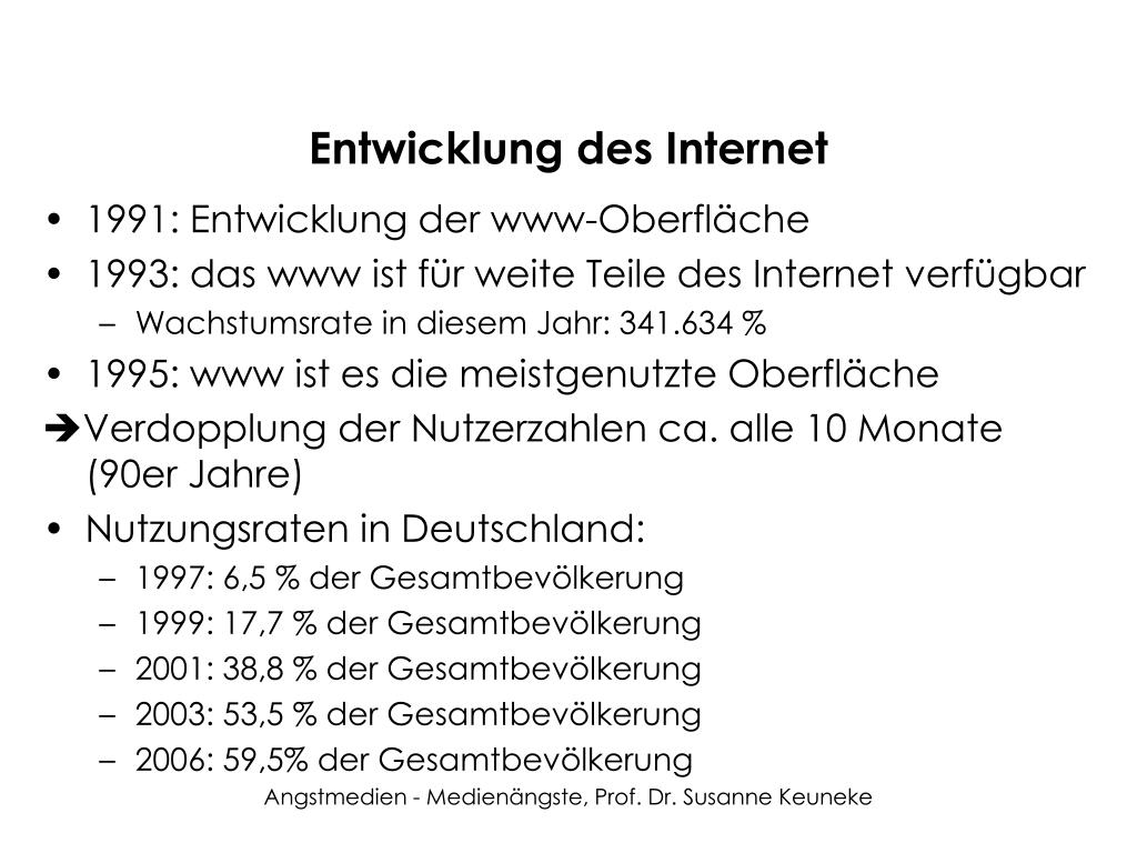 PPT - Evolution und Revolution: Geschichte der (Massen-)Medien im ...