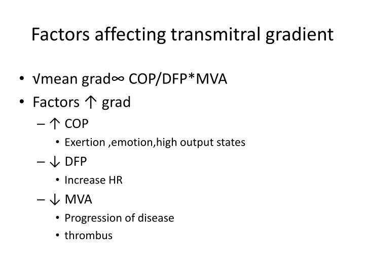 PPT - Clinical hemodynamic correlation in mitral stenosis PowerPoint ...