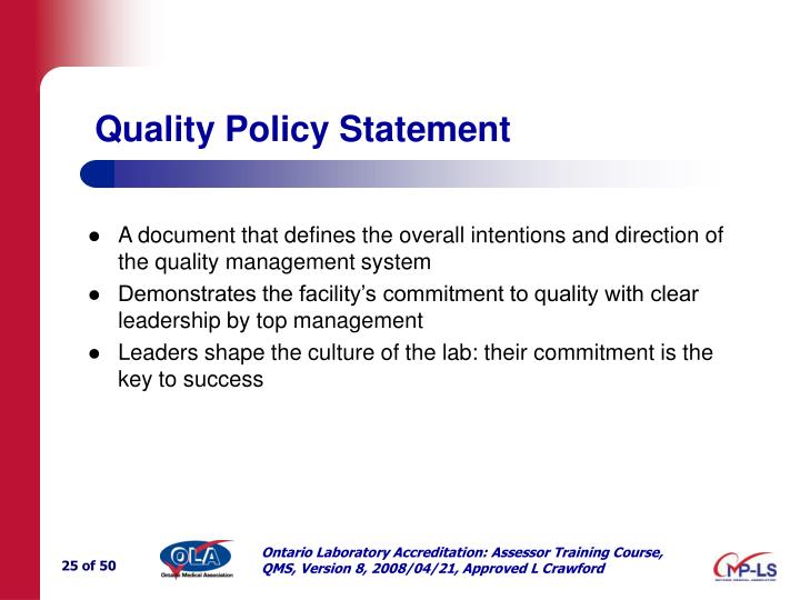 PPT - Quality Management System: Implementation PowerPoint Presentation ...